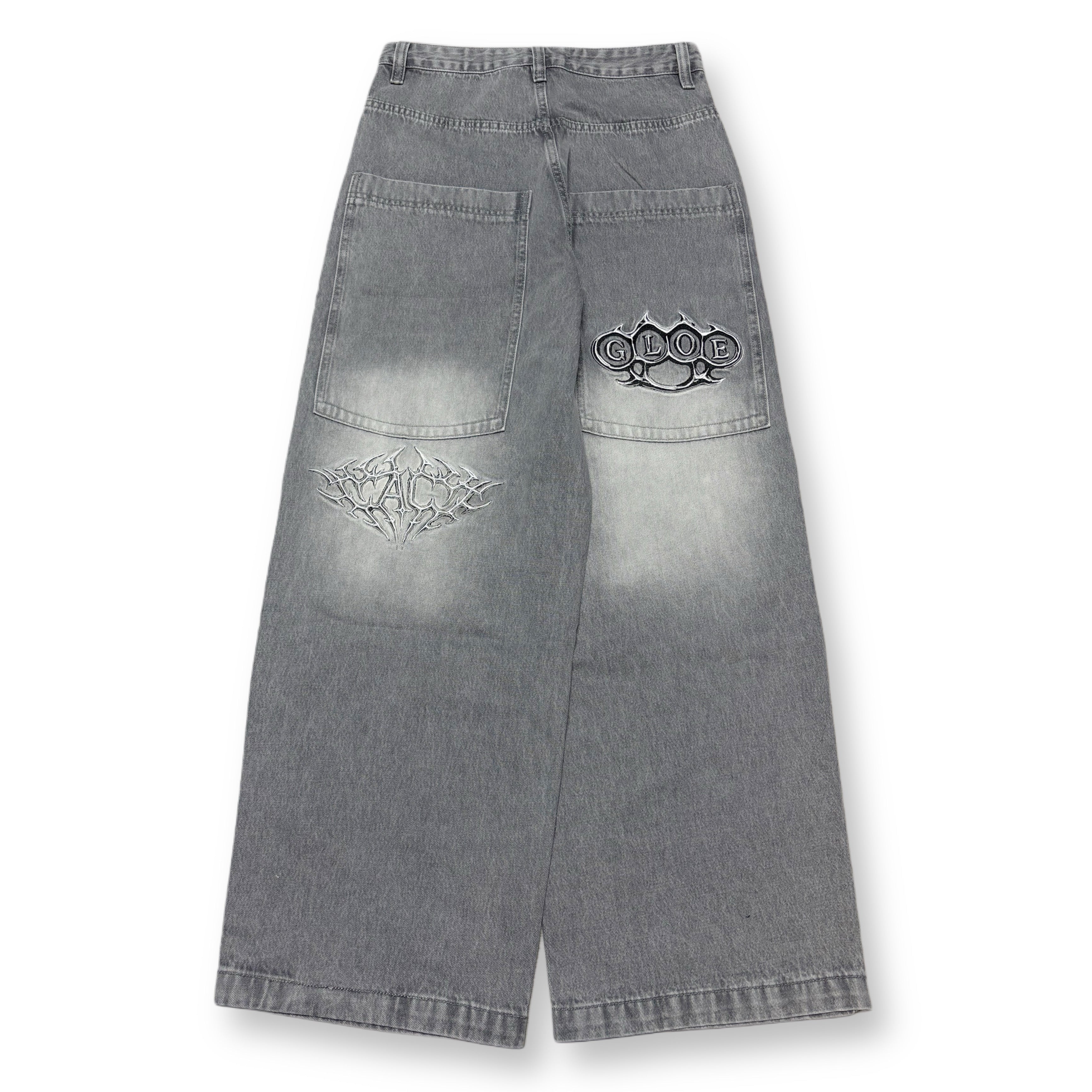 Gloe x AC Jeans Grey – Angel Cutlass Apparel